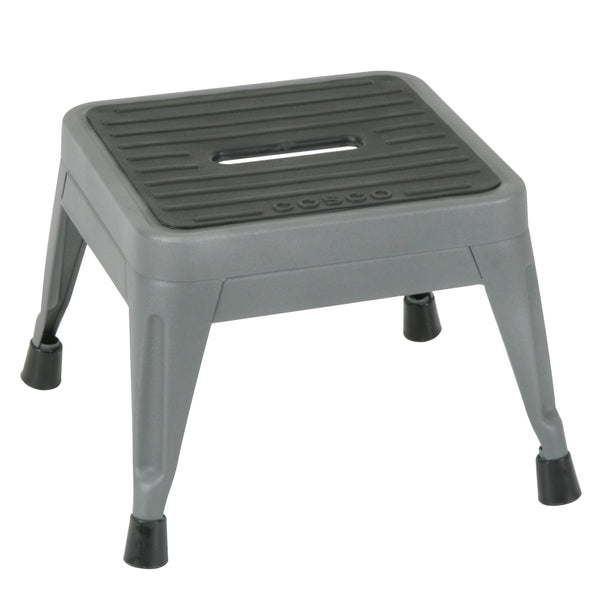 1-Step Non-Folding Steel Step Stool - Cosco