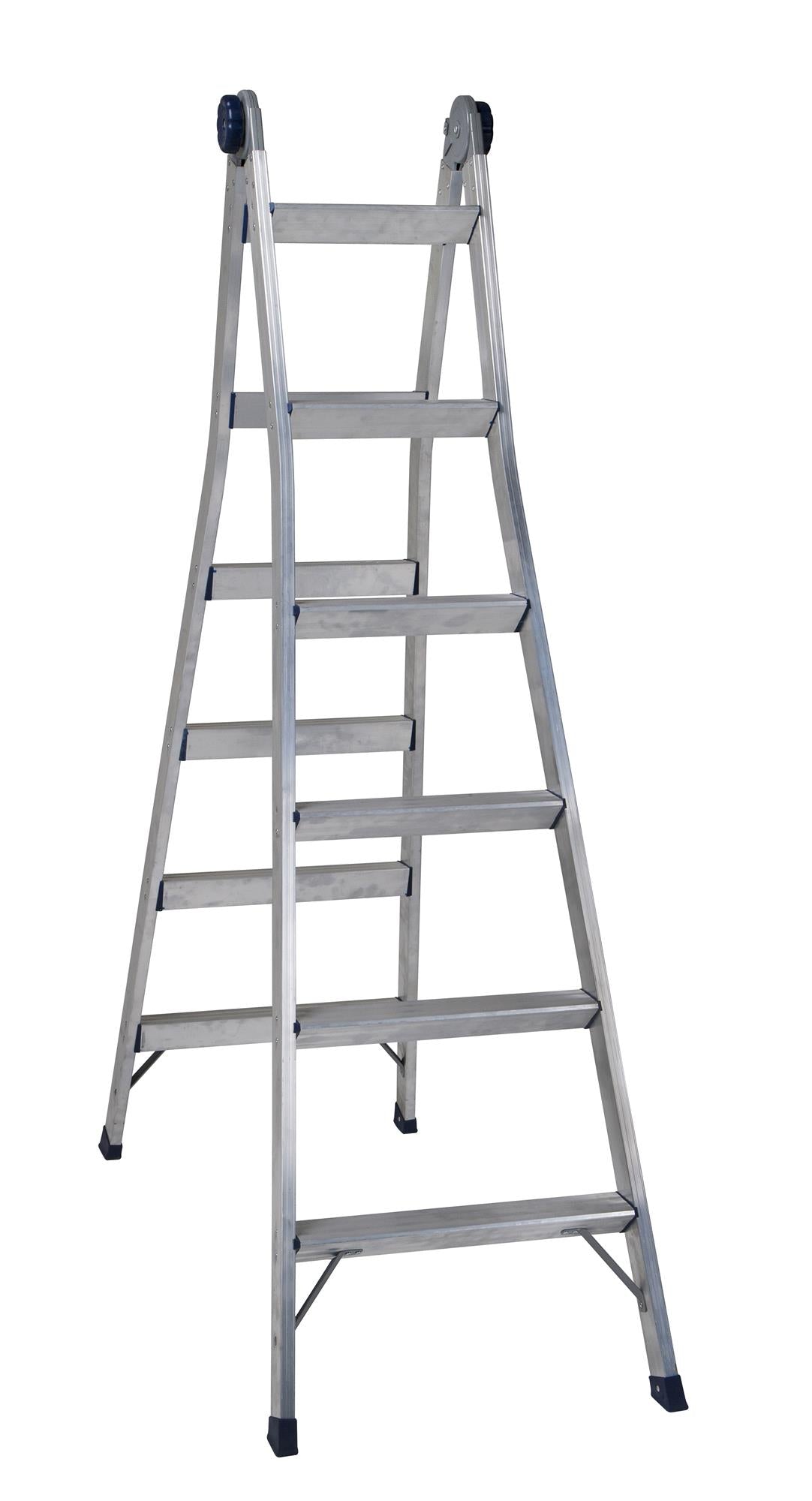 2-in-1 Step and Extension Ladder, 8 ft. 11 in. Reach - Cosco
