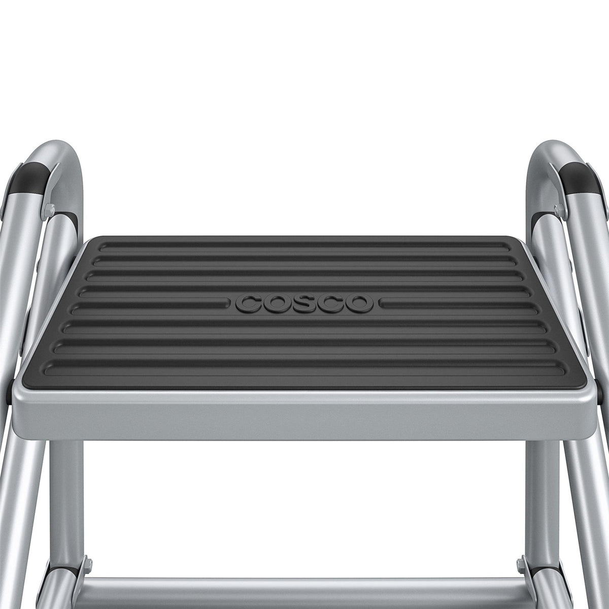 Two-Step Commercial Rolling Step Ladder - Cosco