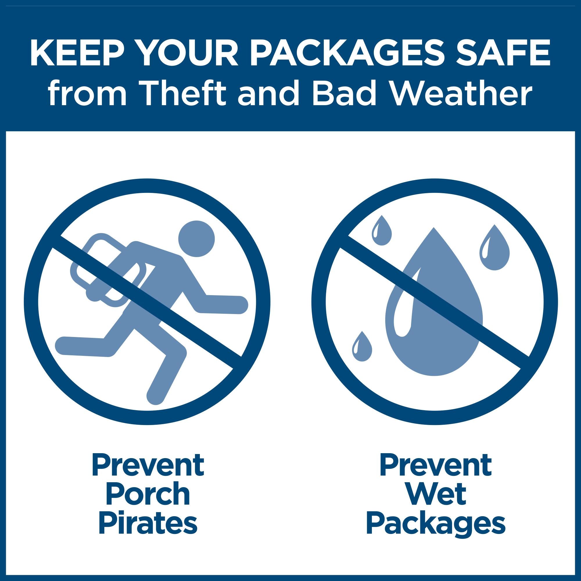 BoxGuard® Lockable Package Delivery and Storage Box - Cosco