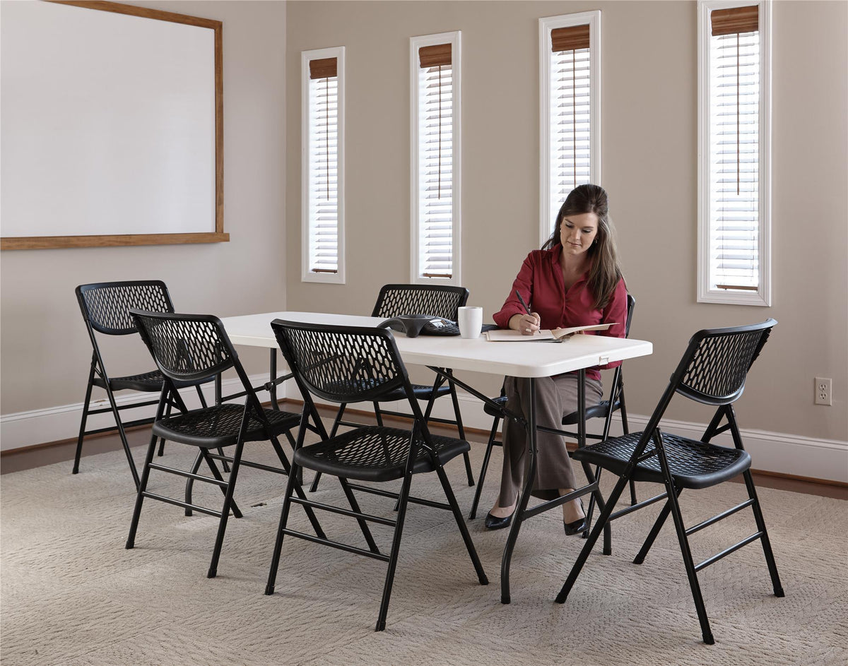 Ultra Comfort Commercial XL Plastic Folding Chair - Cosco